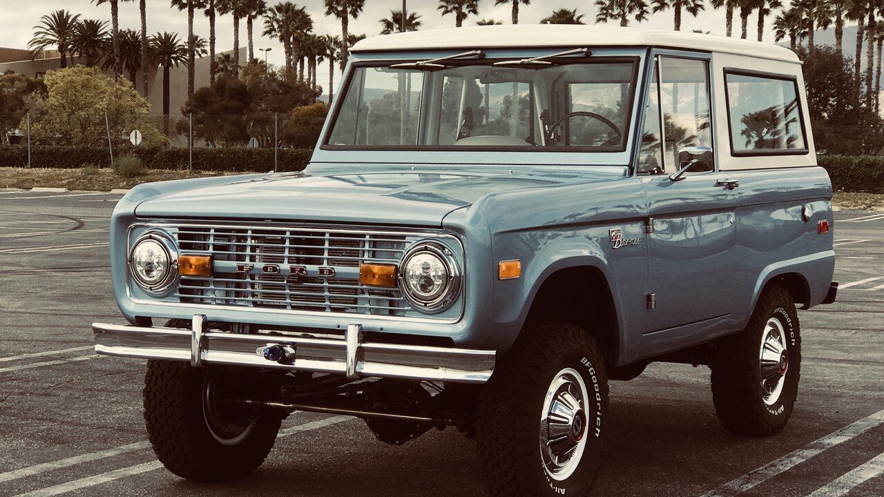 1966 Ford Bronco Factory Colors 1966 Ford Bronco, Uncut, Original